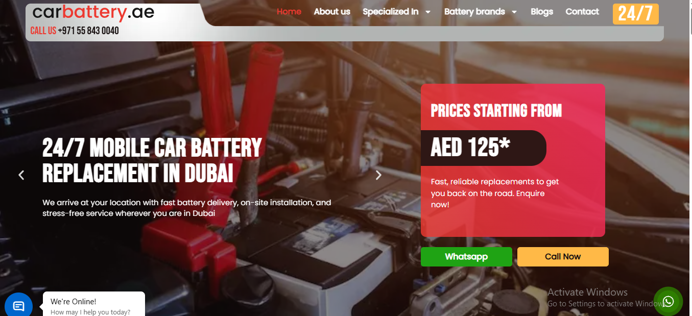 Top Car Battery Replacement Dubai | Best Car Batteries in UAE - in UAE ...